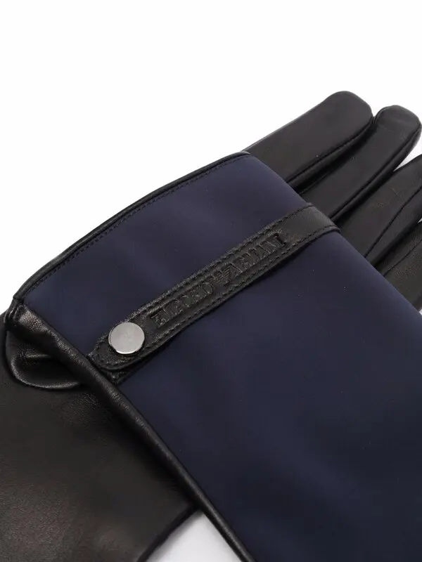 Emporio Armani Classic Suede Gloves
