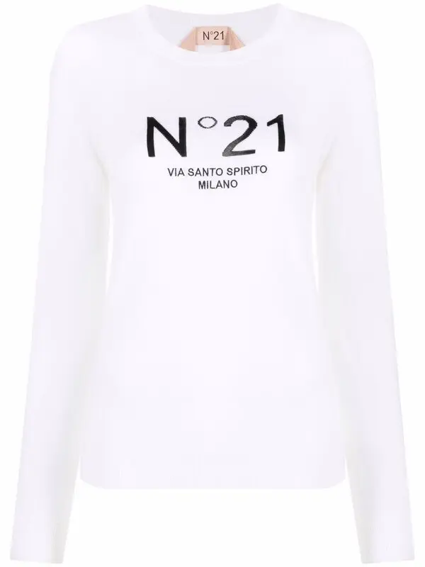 N°21 Virgin Wool Logo Jumper