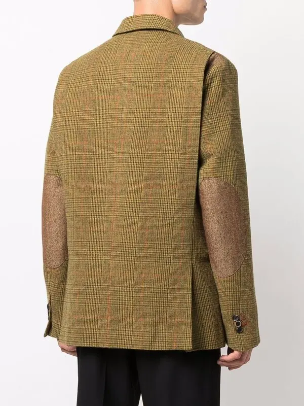 UMA WANG Checked Wool Blazer
