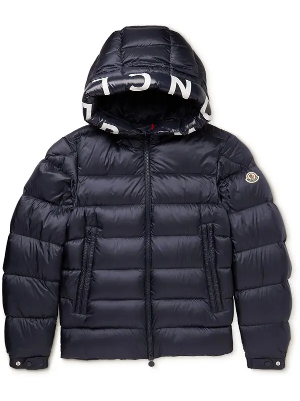 Moncler Salzman Logo-print Quilted Shell Down Jacket