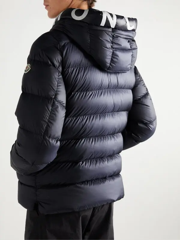 Moncler Salzman Logo-print Quilted Shell Down Jacket