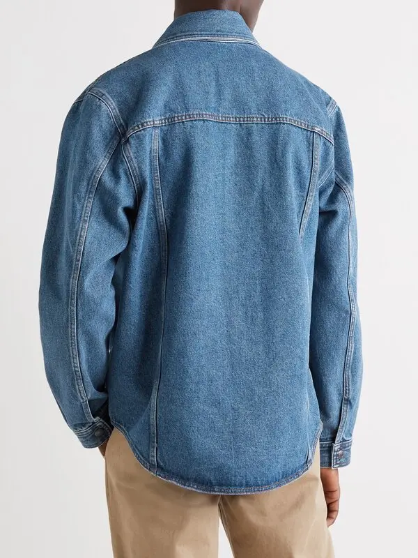 AMI Paris Denim Overshirt