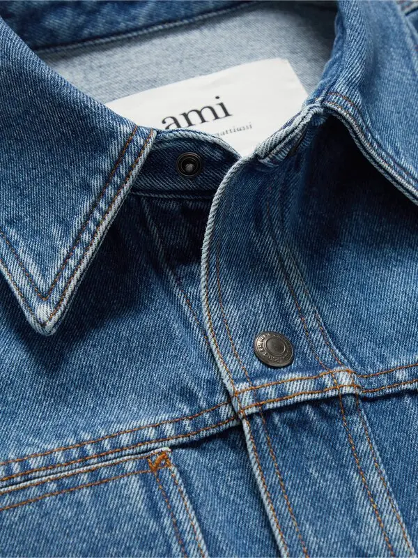 AMI Paris Denim Overshirt