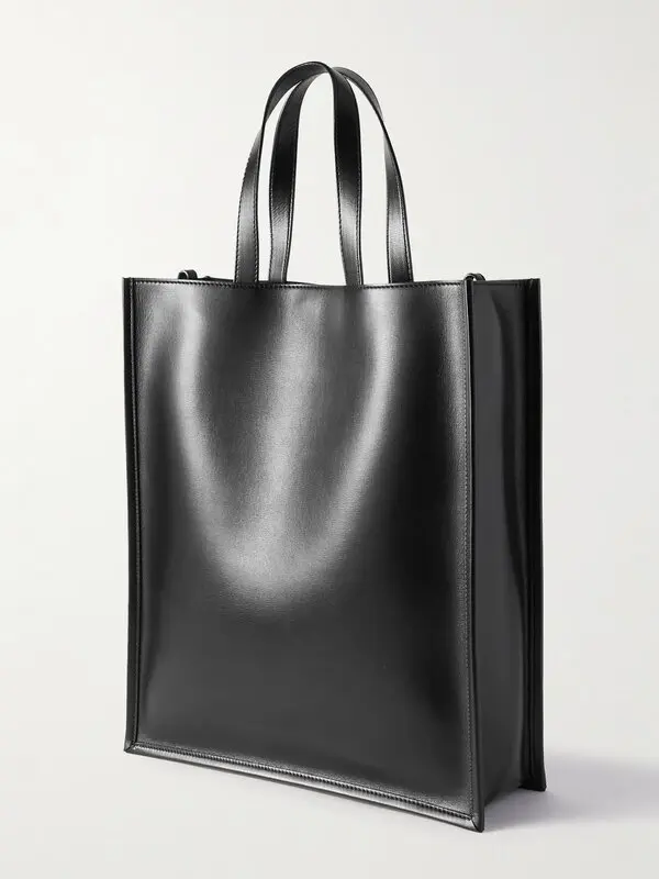 特価/Alexander McQueen NORTH SOUTH /トートバッグ Alexander Mcqueen North South Logo-Embossed Leather Tote Bag