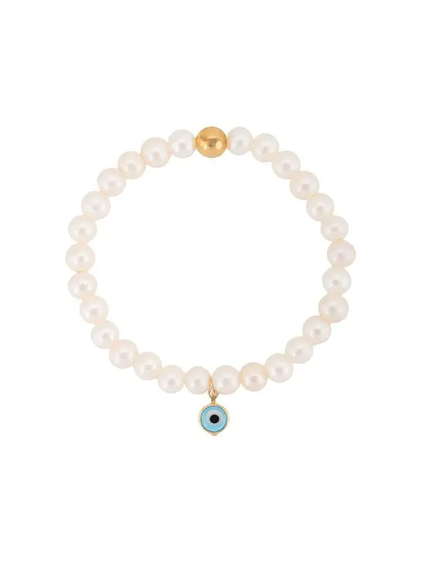 NIALAYA JEWELRY Freshwater Pearl Bracelet - White