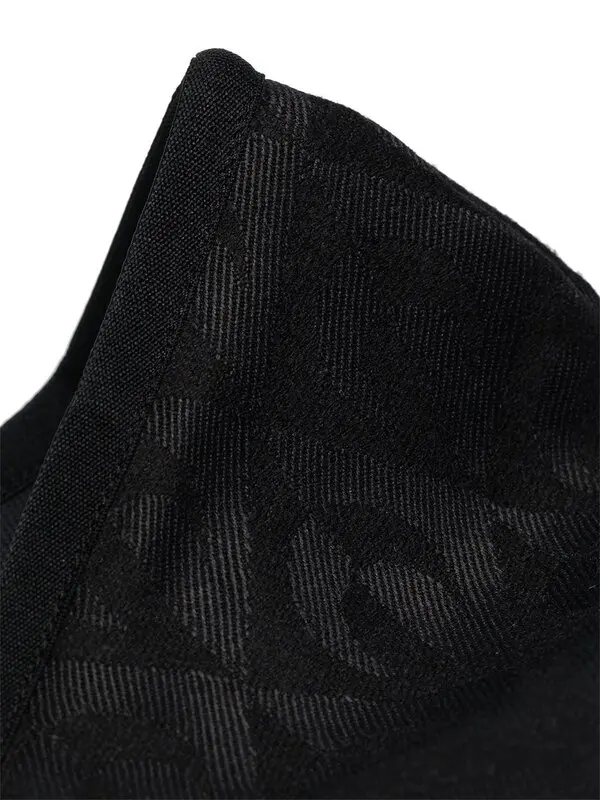 MARINE SERRE Tonal Branded Daily Mask - Black
