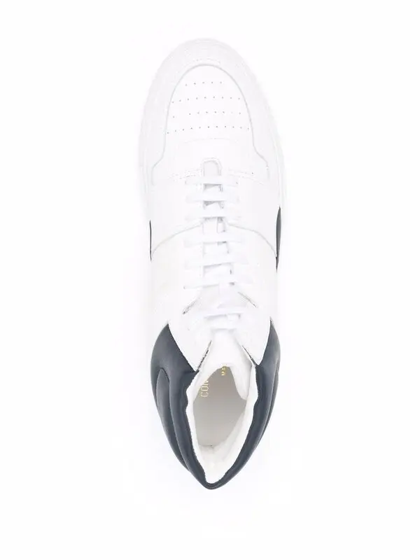 COMMON PROJECTS High-top Panelled Sneakers