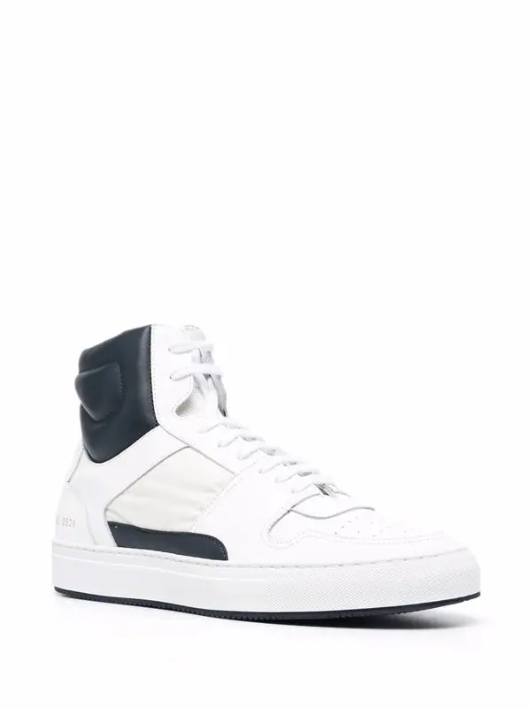 COMMON PROJECTS High-top Panelled Sneakers