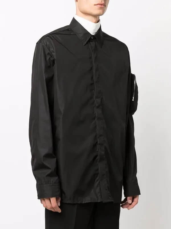 AMBUSH Logo-patch Sleeve-pocket Shirt