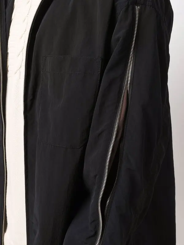 Jacquemus Zip-sleeve Hooded Coat