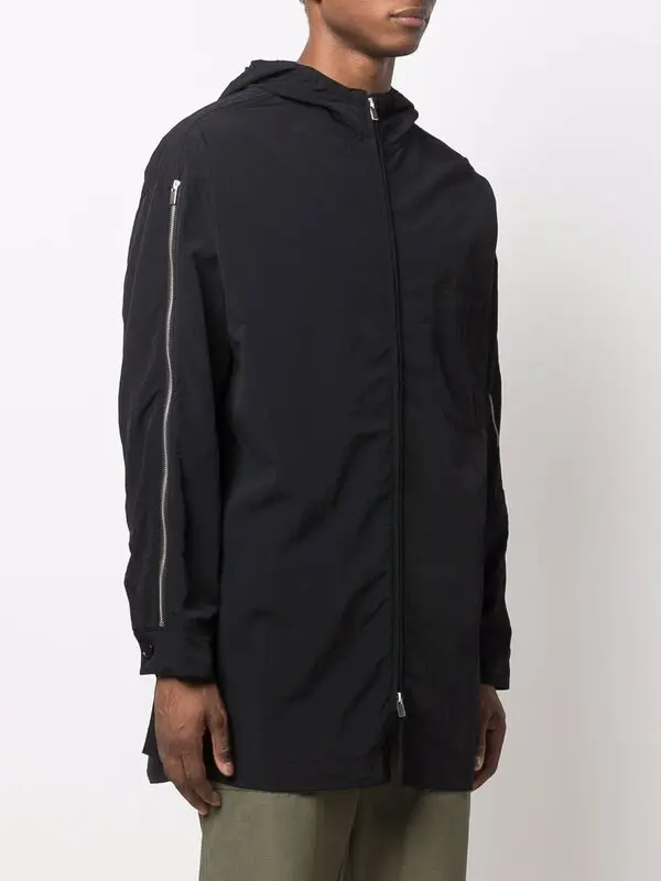 Jacquemus Zip-sleeve Hooded Coat