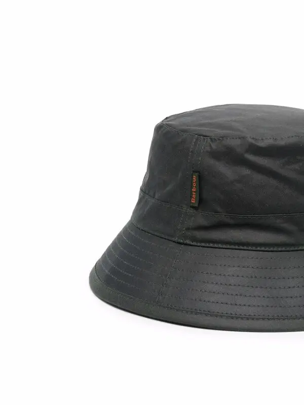 Barbour Waxed Cotton Bucket Hat