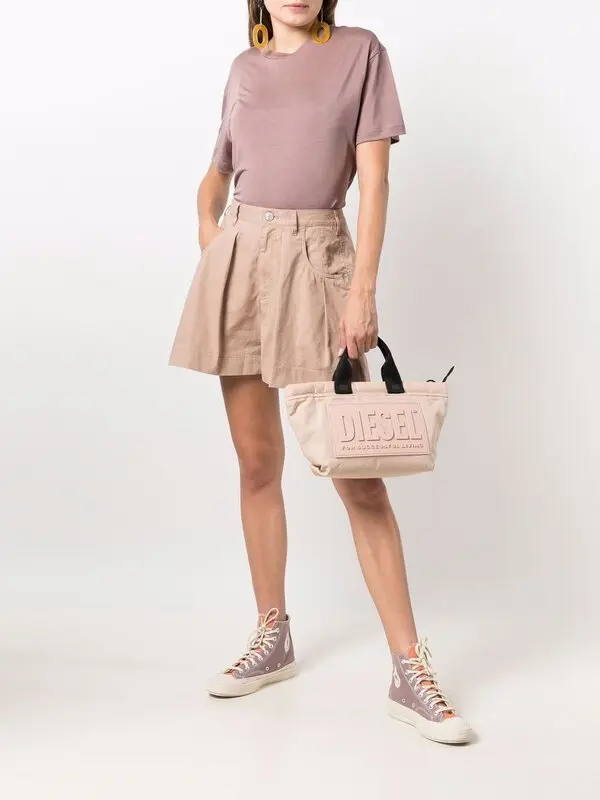 DIESEL® Compact Twill A-line Shorts