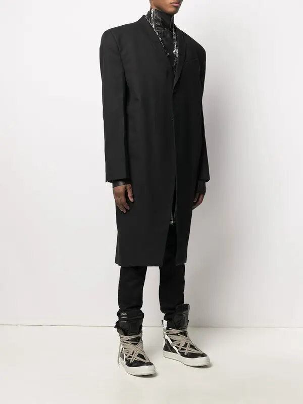 22AW　Rick Owens JUMBO TATLIN COAT 48 ウール Rick Owens AW22 “STROBE” Heavy Wool 'Jumbo Tatlin' Button-up