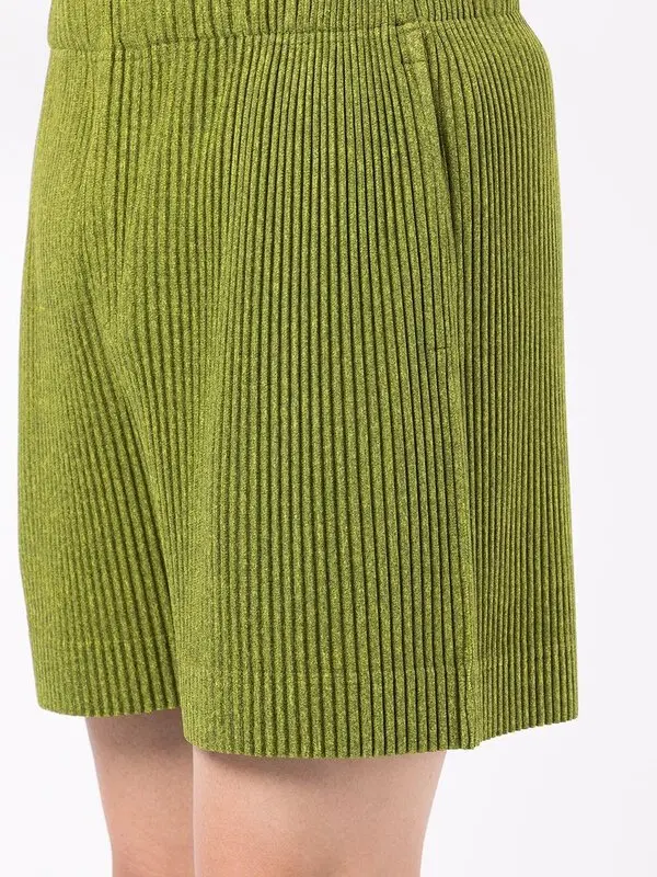 Issey Miyake Elasticated Pleated Shorts