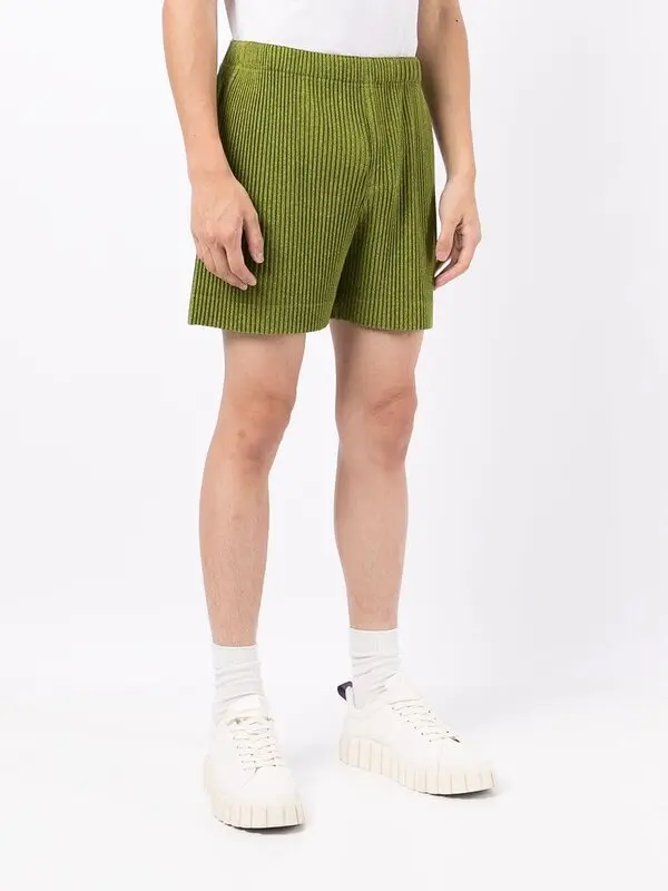 Issey Miyake Elasticated Pleated Shorts