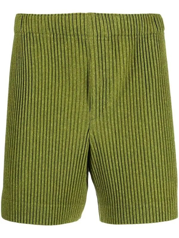 Issey Miyake Elasticated Pleated Shorts