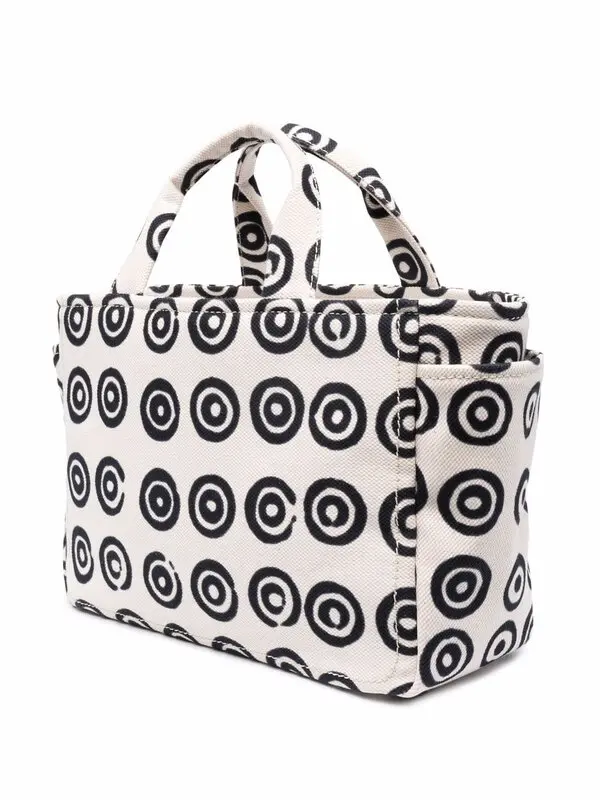 10 CORSO COMO Spot-print Tote Bag - White