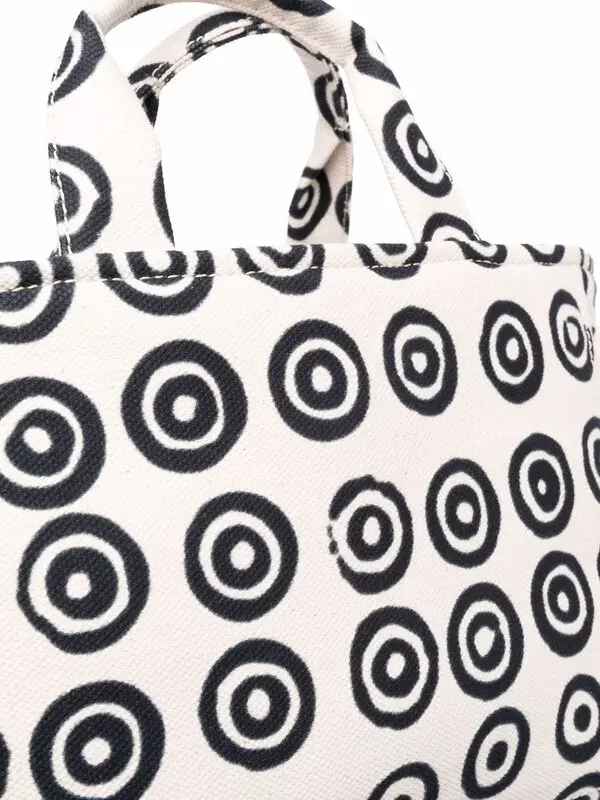 10 CORSO COMO Spot-print Tote Bag - White