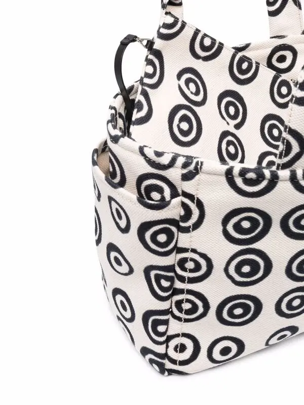 10 CORSO COMO Spot-print Tote Bag - White