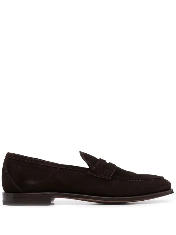 SCAROSSO Stefano Suede Loafers - Brown