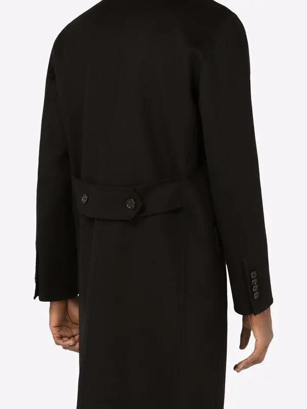 Dolce & Gabbana Single-breasted Cashmere Coat