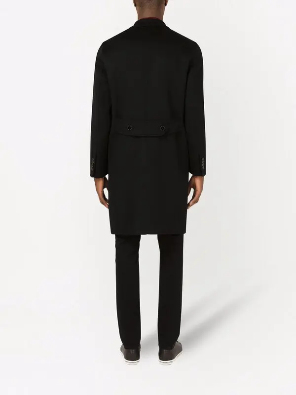 Dolce & Gabbana Single-breasted Cashmere Coat