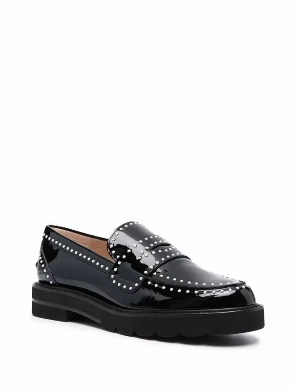 STUART WEITZMAN Parker Studded Loafers