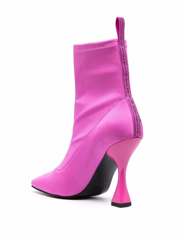Versace Logo-print Ankle Boots