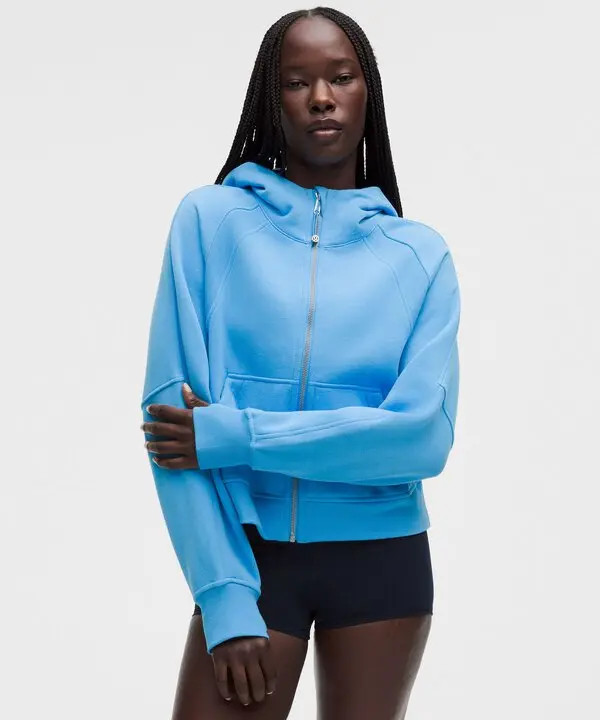 Lululemon Scuba Oversized Full-zip Hoodie - Ocean Wave