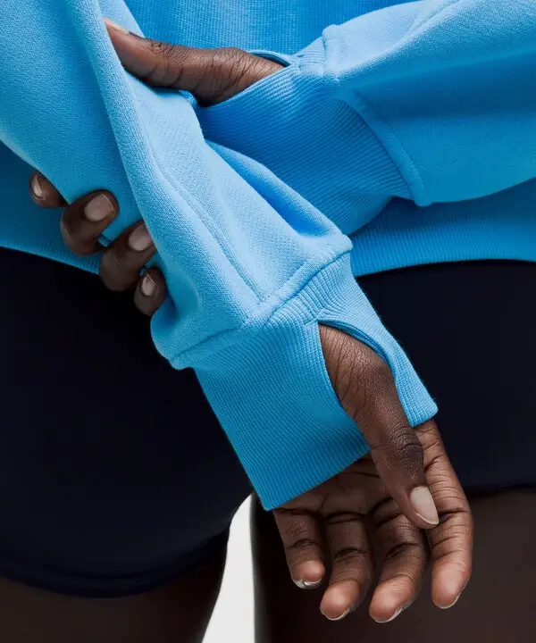 Lululemon Scuba Oversized Full-zip Hoodie - Ocean Wave