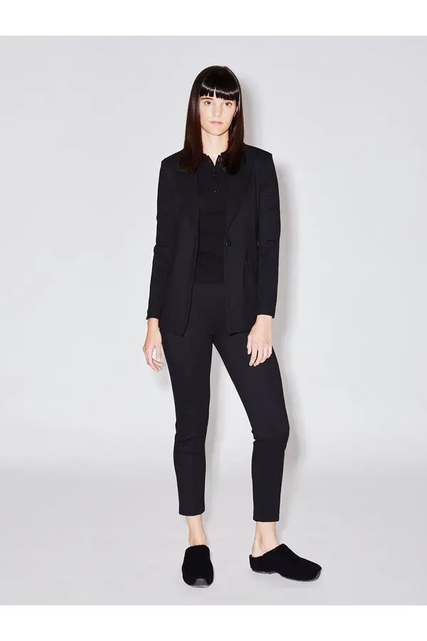 Rosetta Getty Peak Lapel Blazer - Black