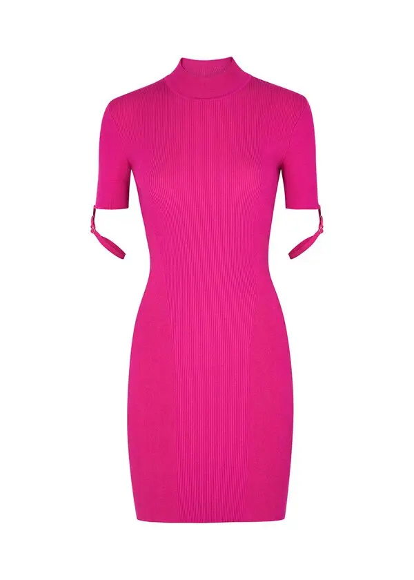 open lace back dress La Robe Bahia Dress in Pink
