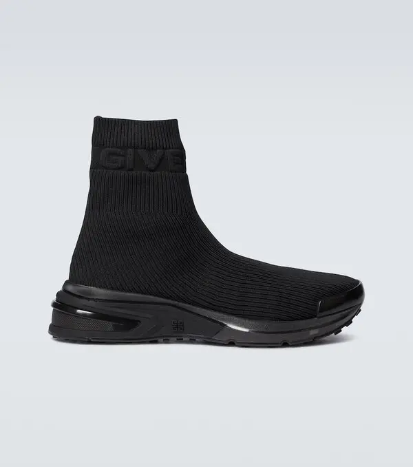 Givenchy Sock Sneakers In Black - 30% Off | Editorialist display picture 2