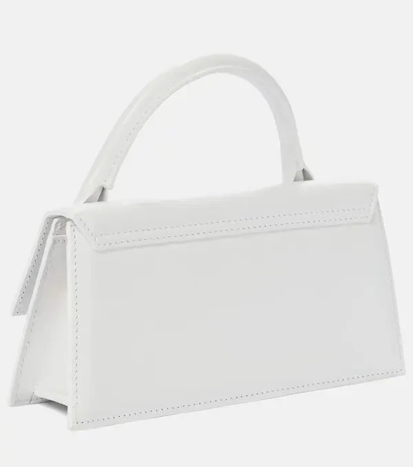 Jacquemus Le Chiquito Long Leather Tote - White