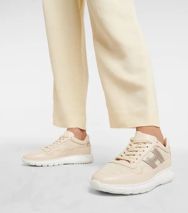 Hogan Interactive³ Tweed Sneakers