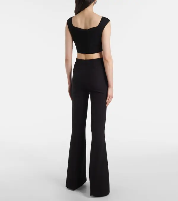 Safiyaa Halluana Flared Pants - Black