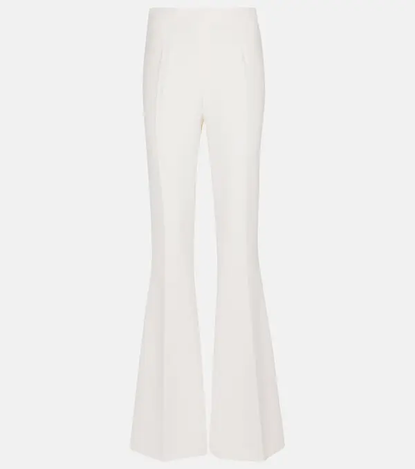 Safiyaa Halluana High-rise Flared Pants - White