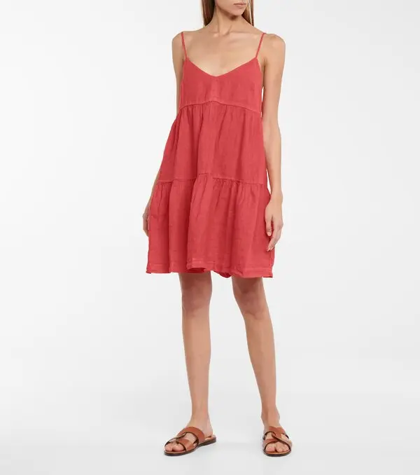 Velvet By Graham & Spencer Emmy Nylon Minidress