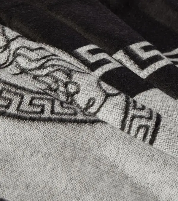 Versace Greca Key And Medusa Blanket