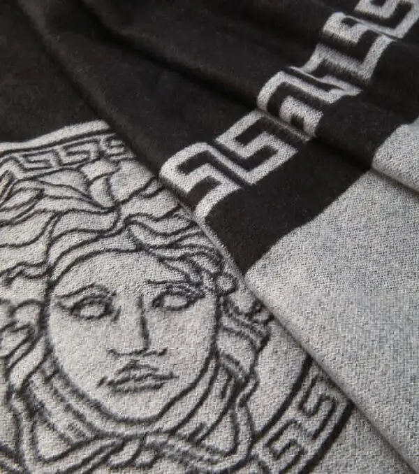 Versace Greca Key And Medusa Blanket