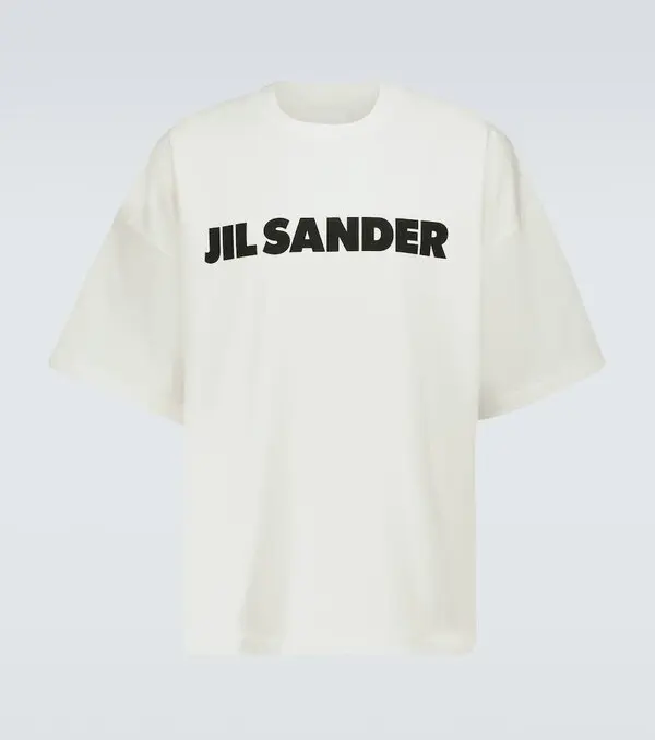 JIL SANDER Logo Cotton T-shirt - White