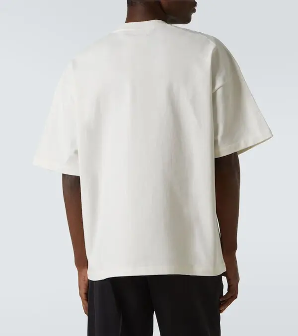 JIL SANDER Logo Cotton T-shirt - White