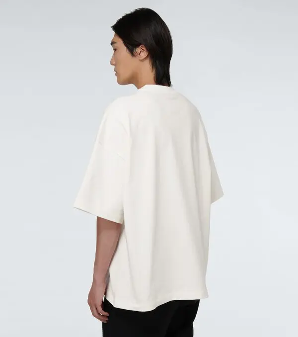 JIL SANDER Logo Cotton T-shirt - White