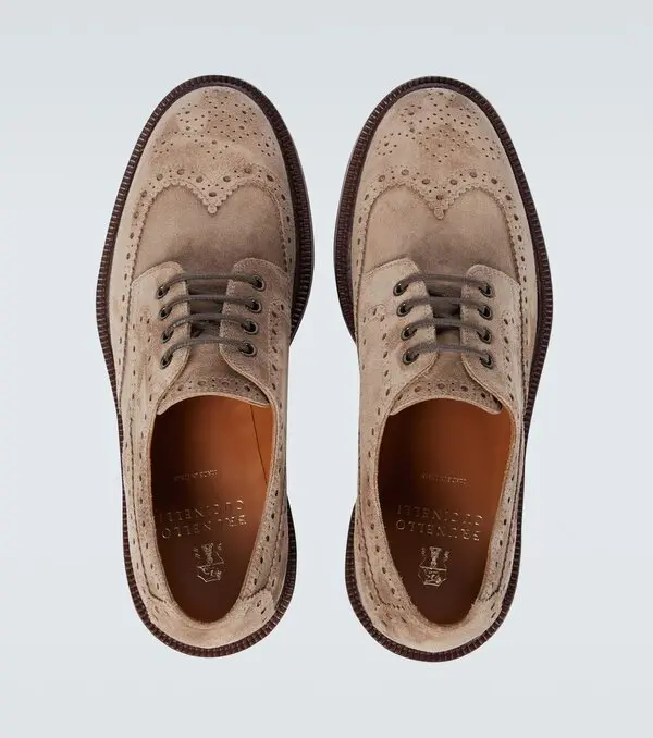 Brunello Cucinelli Suede Brogues