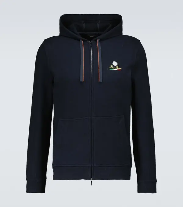 Loro Piana Hooded Cotton Sweatshirt