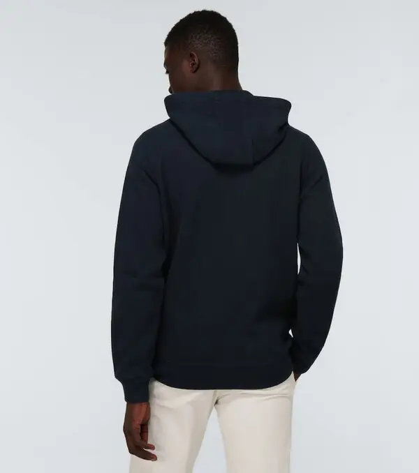 Loro Piana Hooded Cotton Sweatshirt