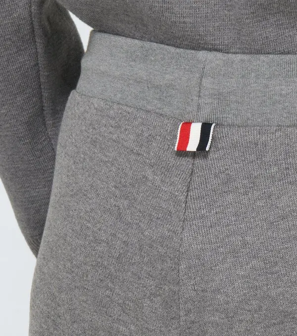Thom Browne 4-bar Cotton Jersey Shorts