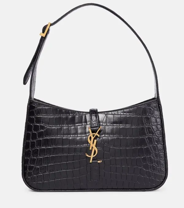 Saint Laurent Le 5 À 7 Shoulder Bag - Black