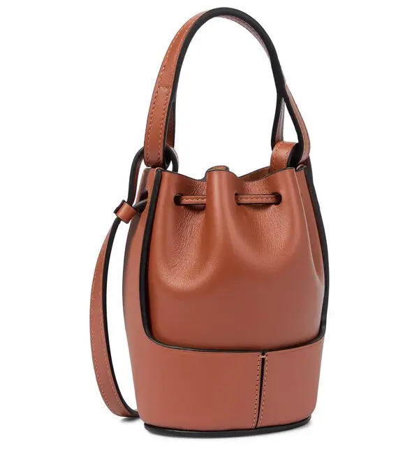 Loewe Paula's Ibiza Balloon Nano Leather Tote